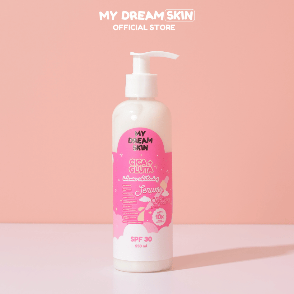 CICA + GLUTA INTENSE WHITENING LOTION – MY DREAM SKIN PH